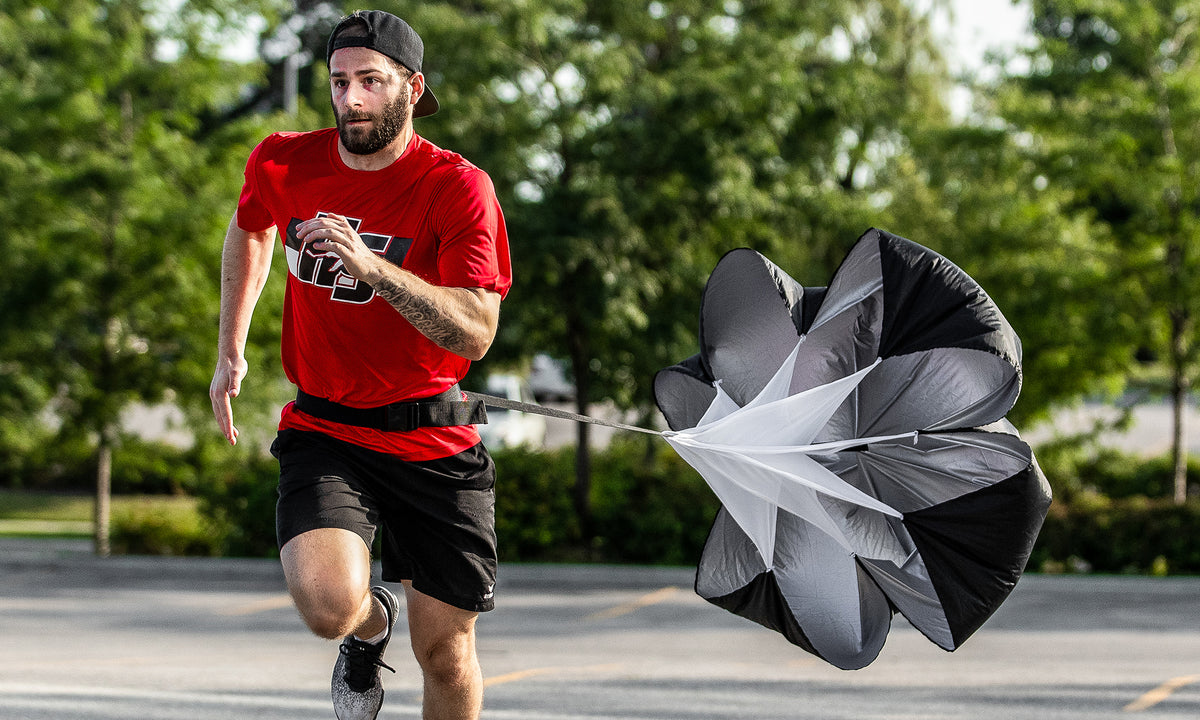 Developing A More Explosive Stride With A Resistance Chute | HockeyShot