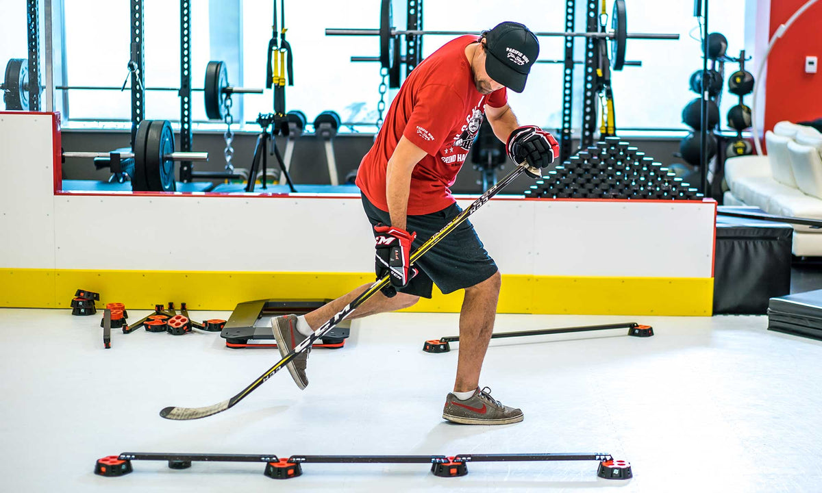 Stickhandling Series - Back Hand Flip Over Stick | HockeyShot