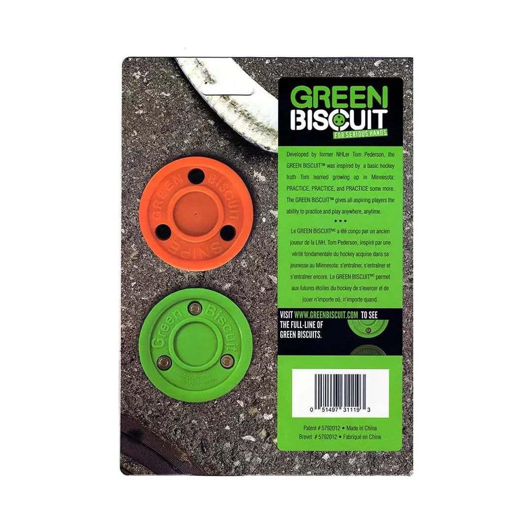 Green Biscuit Combo Pack, Original & Orange Snipe