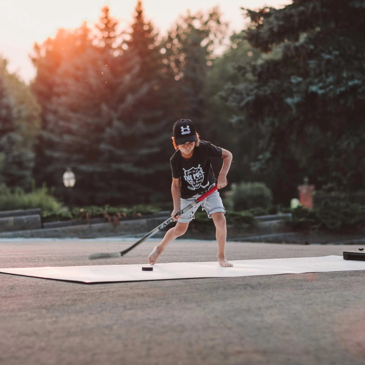Roll-Up Shooting Pad | Shooting Aid | HockeyShot